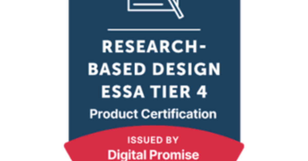 Digital Promise Research-Based Design ESSA Tier 4 Product… | Edmentum