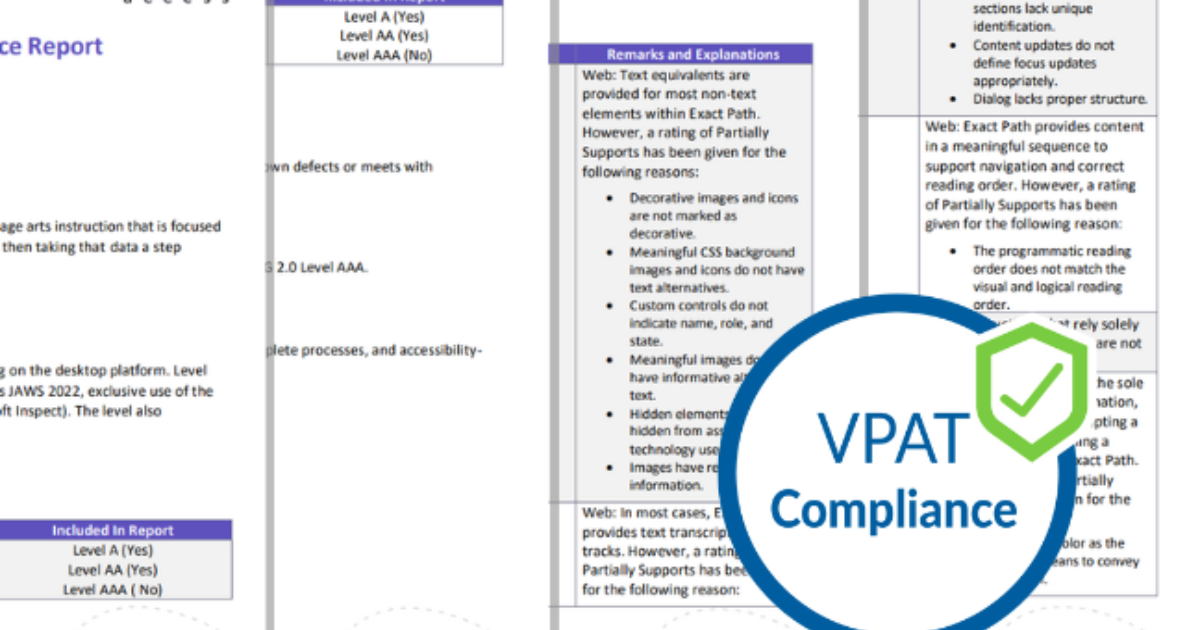 Exact Path VPAT | Edmentum