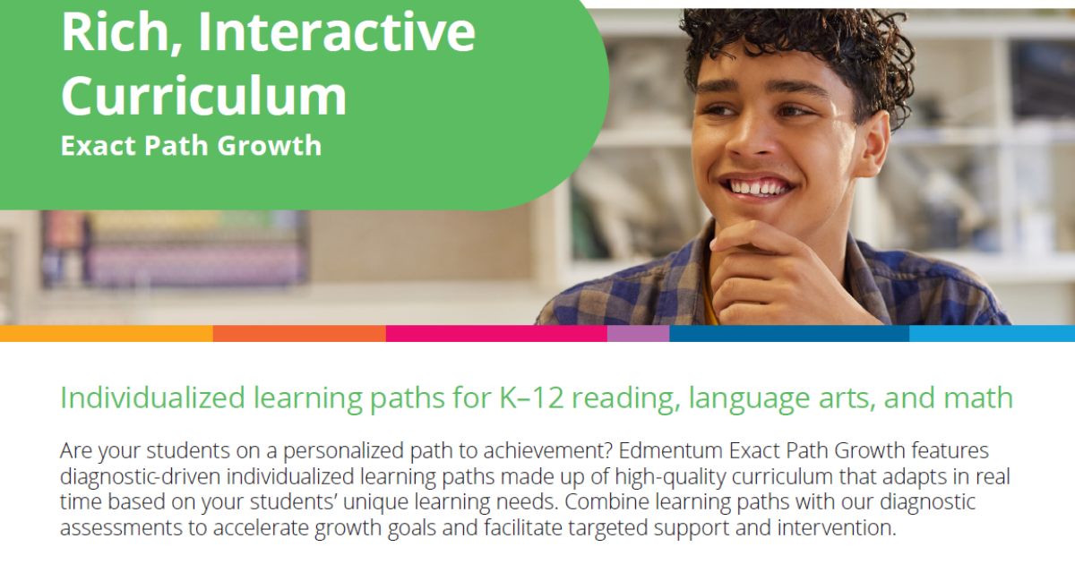Exact Path Individualized Learning Paths | Edmentum