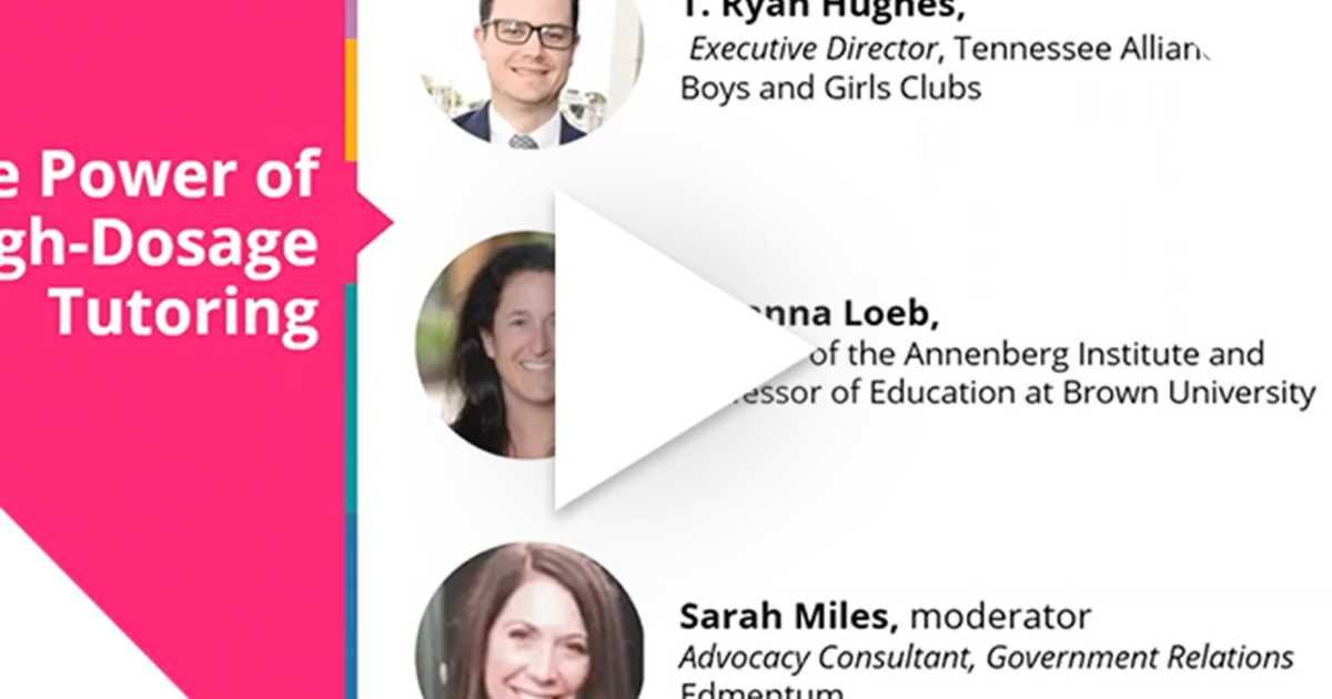 The Power of High-Dosage Tutoring | Edmentum