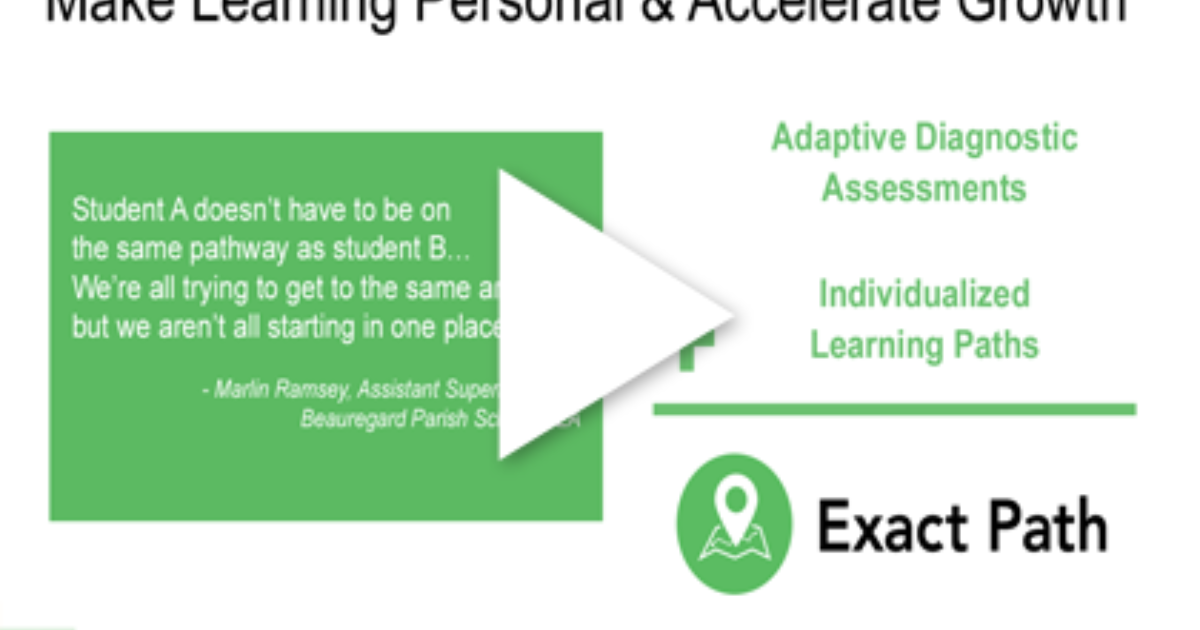 What's New: Back to School Exact Path | Edmentum