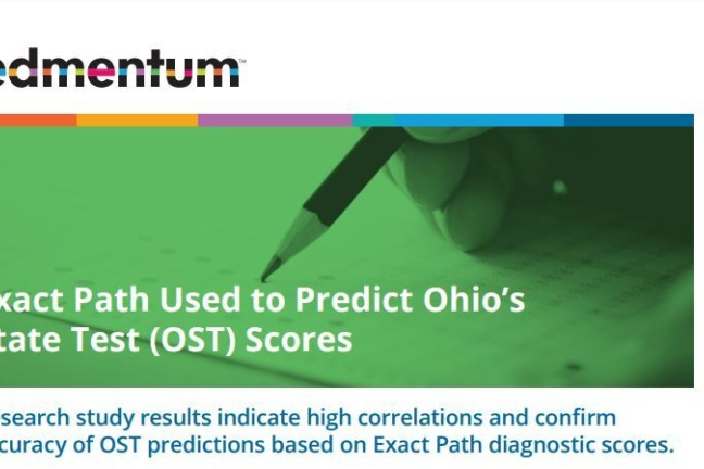 Exact Path Diagnostic and Ohio OST Linking and… | Edmentum