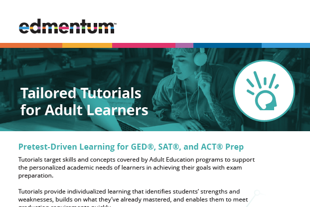 Tutorials for Adult Learners | Edmentum