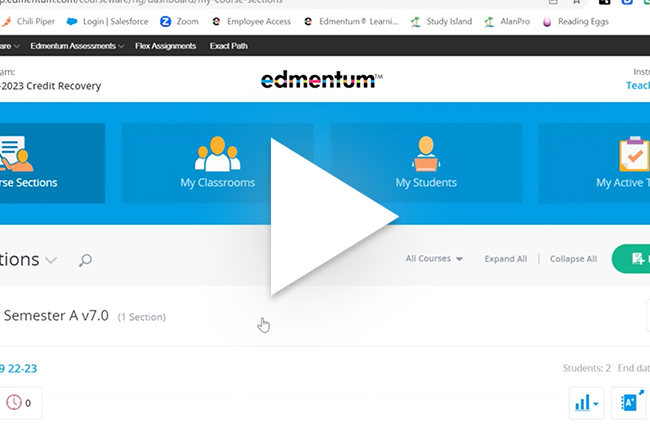 Edmentum Courseware: A Guided Tour to Getting Started | Edmentum