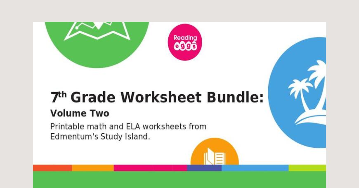 7th Grade Worksheet Bundle: Volume Two | Edmentum