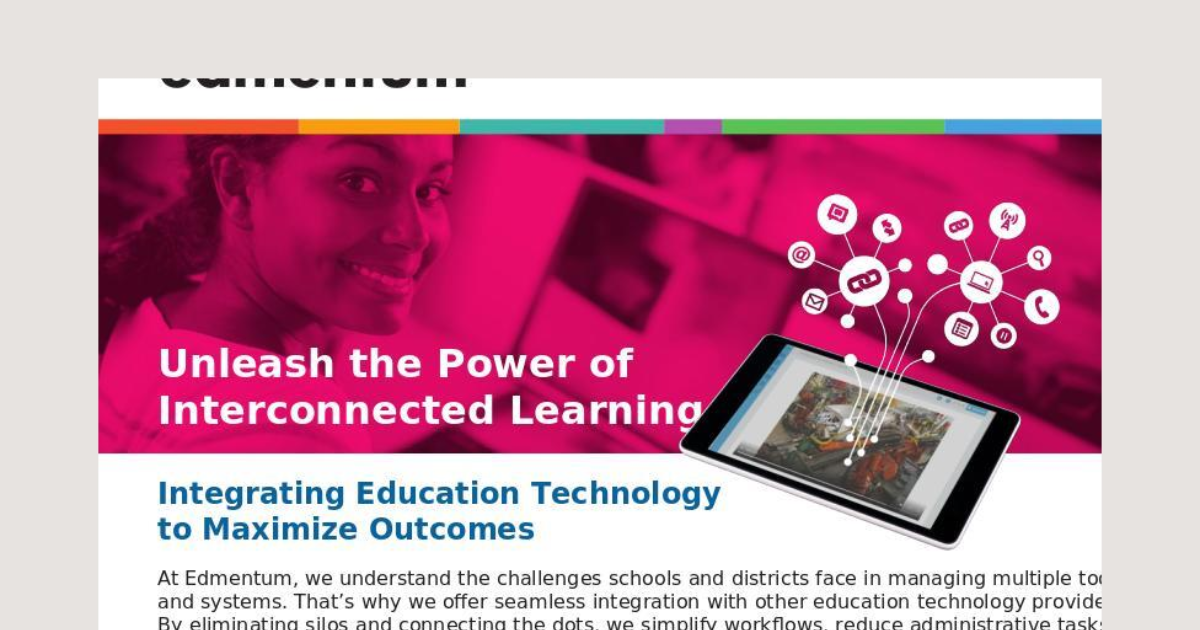 Edmentum Integrations | Edmentum