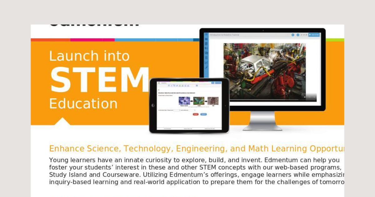 Strengthen STEM Education with Edmentum | Edmentum