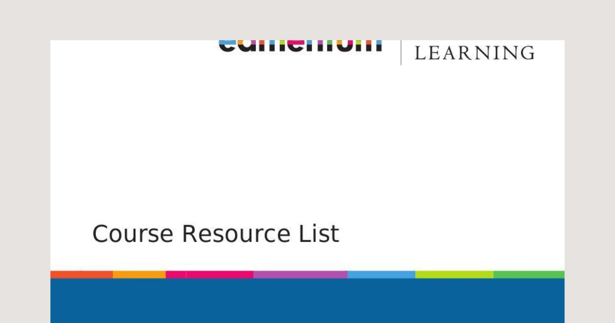 Calvert Learning K-5 Curriculum Course Resource List | Edmentum